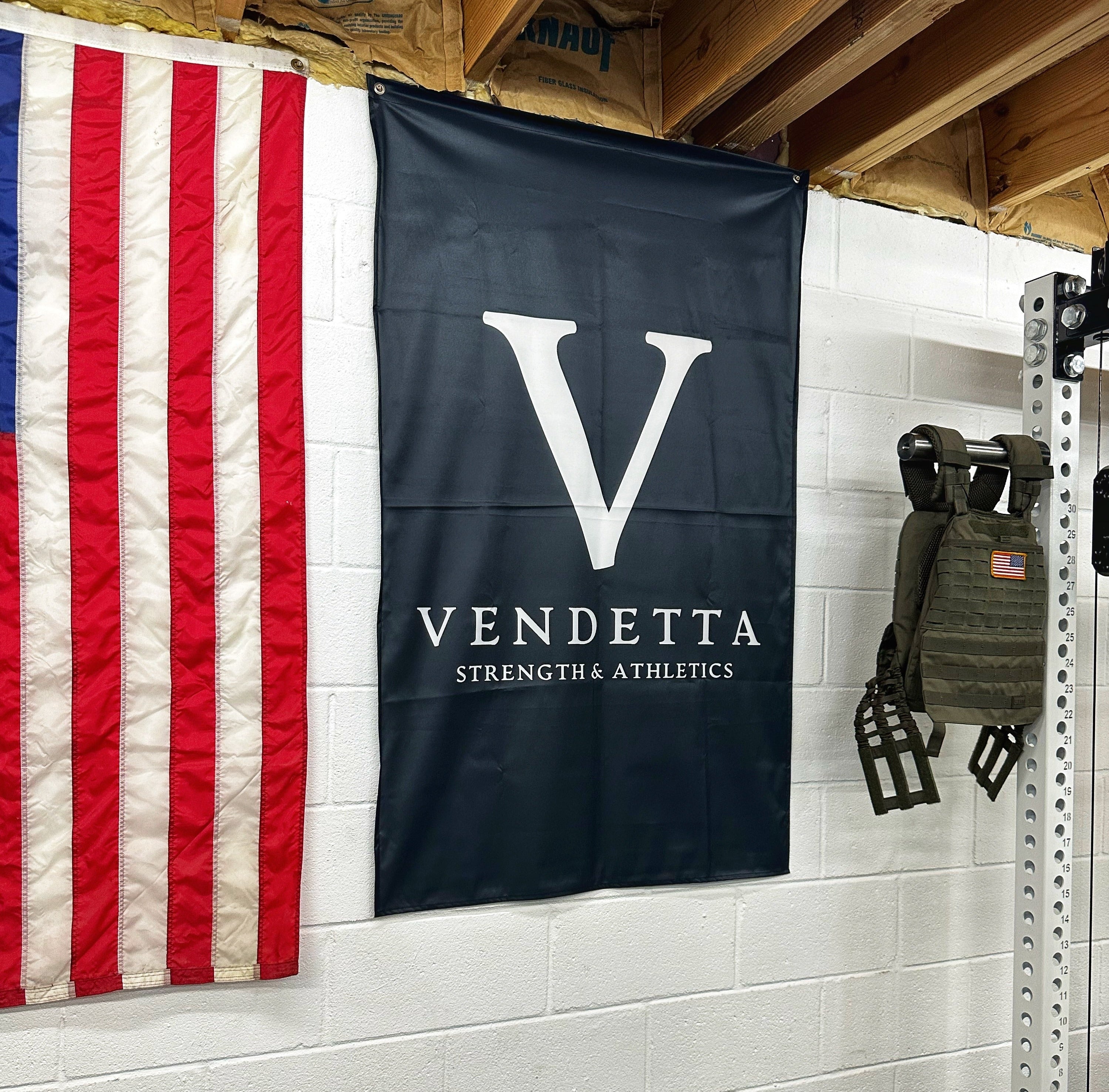 Vendetta Flag - Vertical – Vendetta Strength & Athletics